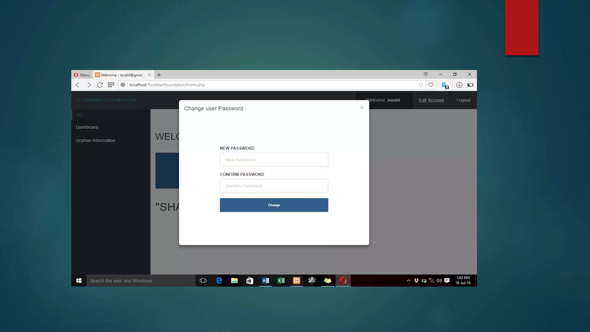 Orphanage Home Management System | PPTX