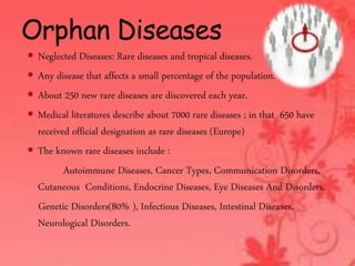 Orphan Drugs | PPTX