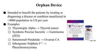 Orphan Drugs importance, Dr madhulika tiwari,JR 3 | PPT