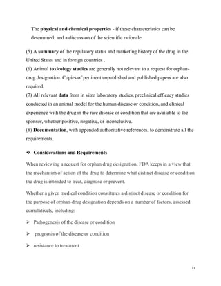 orphan drugs writeup.doc