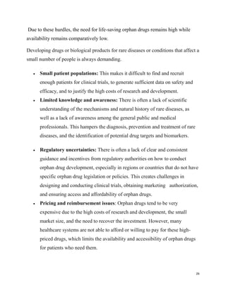 orphan drugs writeup.doc