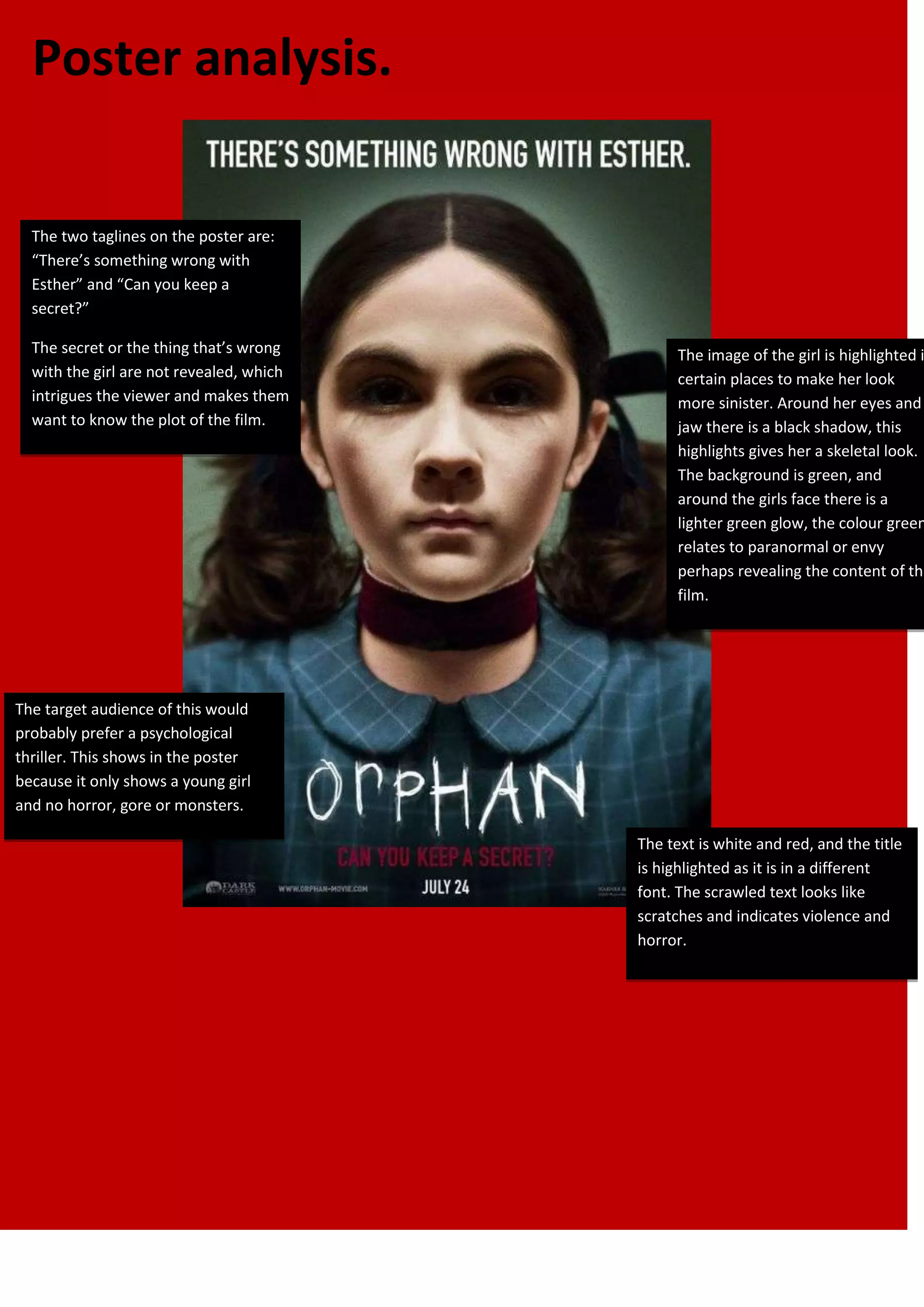 Orphan poster analysis | DOCX