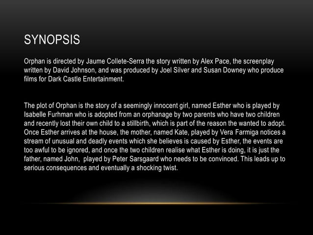 Orphan powerpoint | PPTX