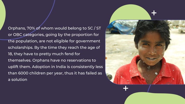 Orphans The Forgotten Children | PPT