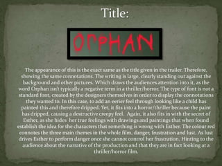 Orphan website - Analysis | PPT