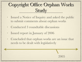 Orphan Works | PPT