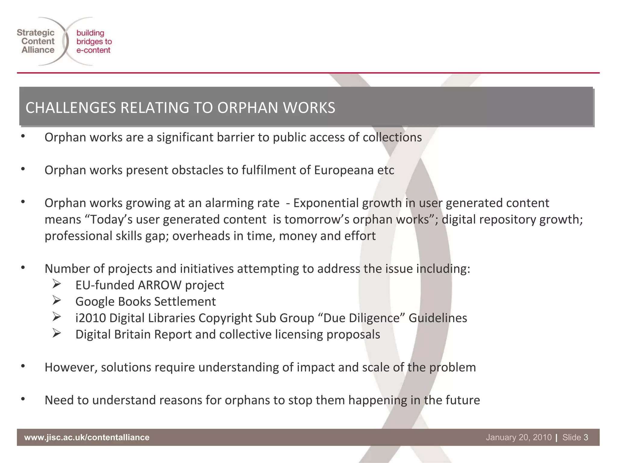 Orphan Works Presentation (2) | PPT