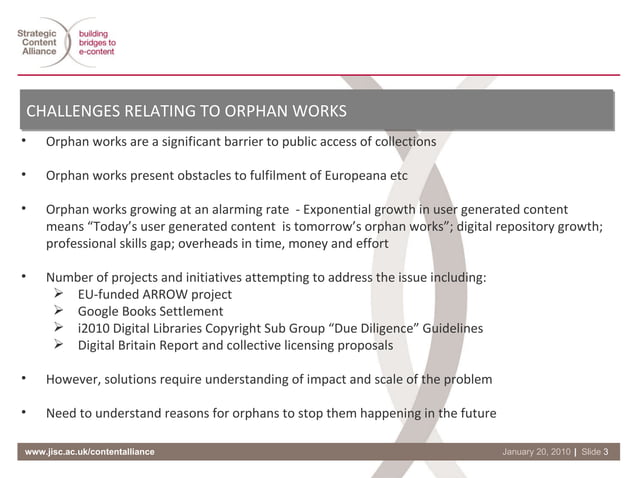 Orphan Works Presentation (2) | PPT