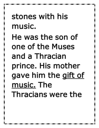 Orpheus | DOCX