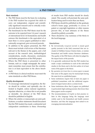 Standards for PhD education | PDF