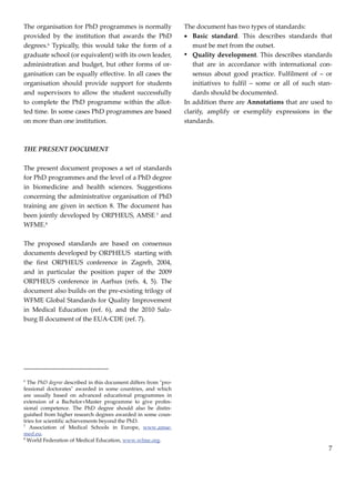 Standards for PhD education | PDF
