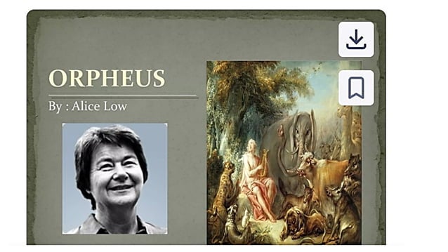 THE STORY OF ORPHEUS AND HIS WIFE ENGLISH | PPTX