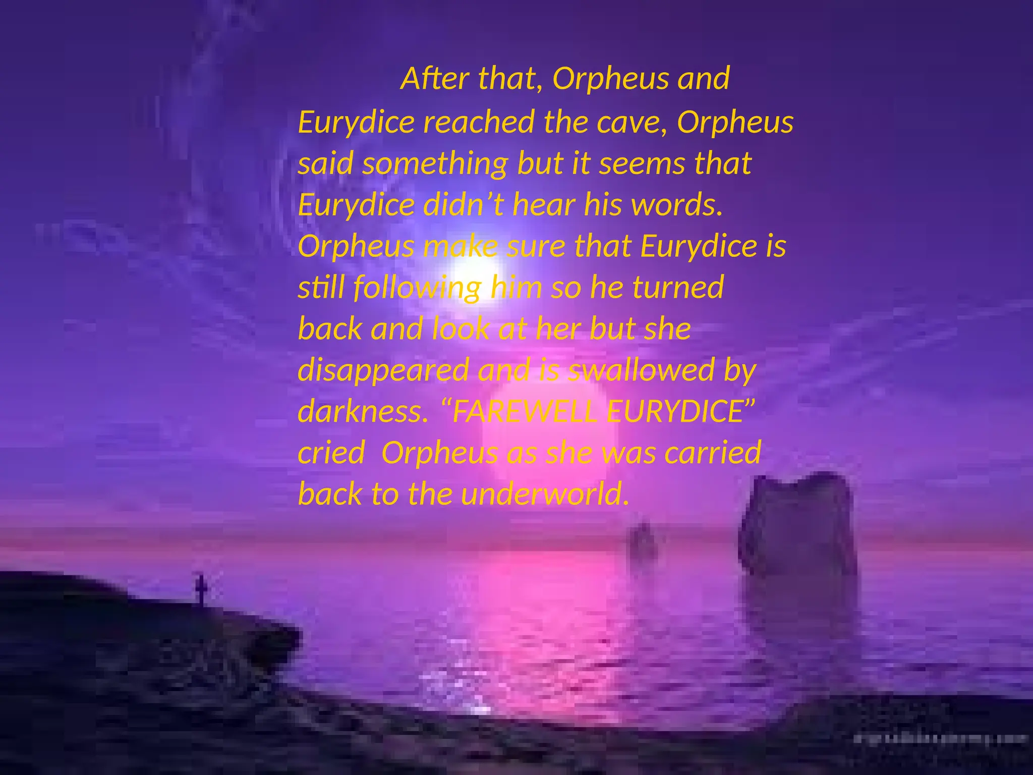 orpheus grade 10 english quarter 1 lesson lesson | PPTX