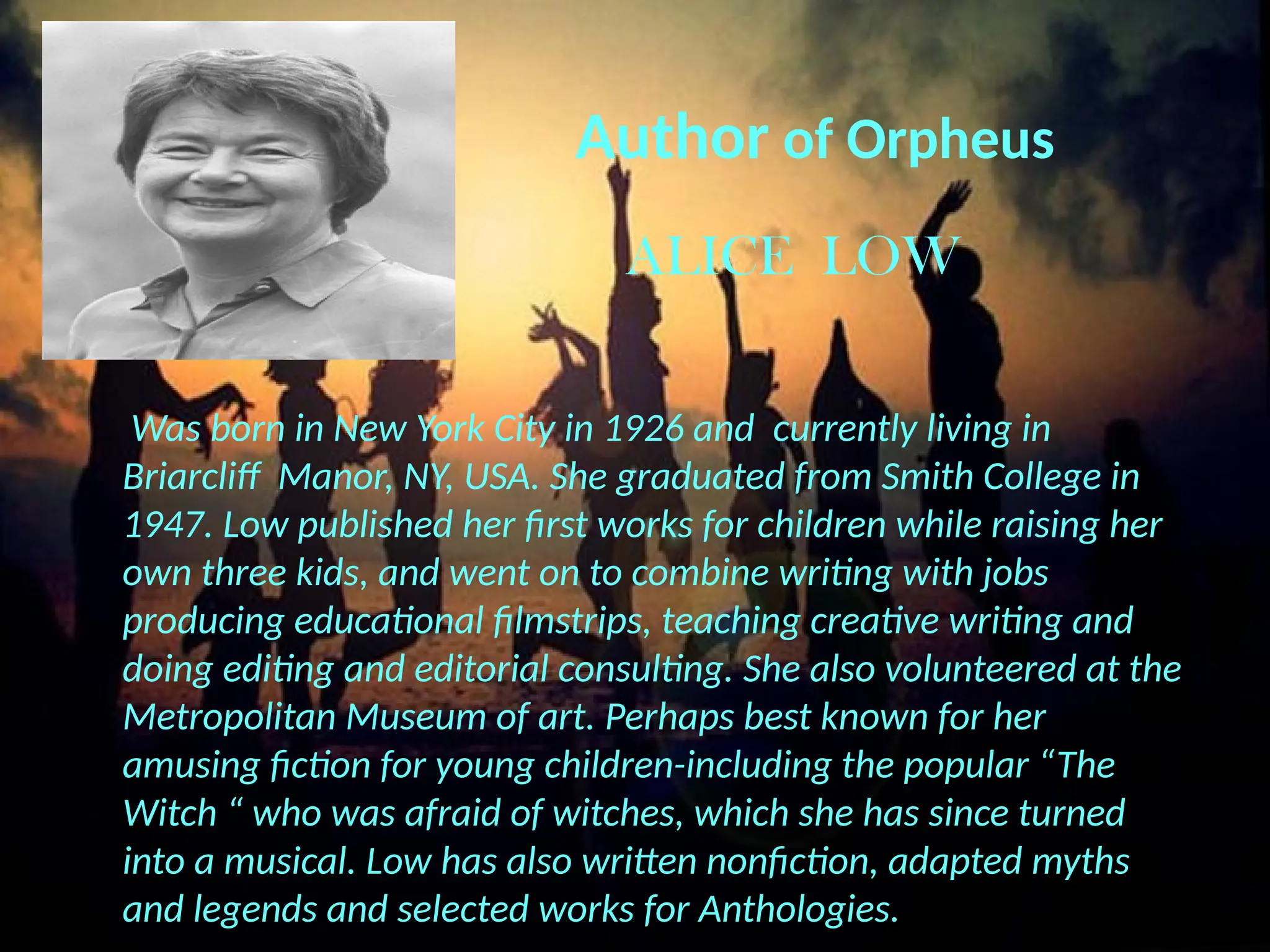 orpheus grade 10 english quarter 1 lesson lesson | PPTX