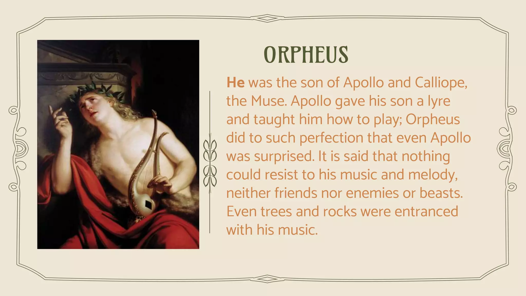 Orpheus and eurydice | PPTX