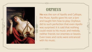 Orpheus and eurydice | PPTX