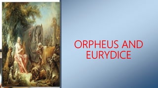 Oedipus Eurydice From