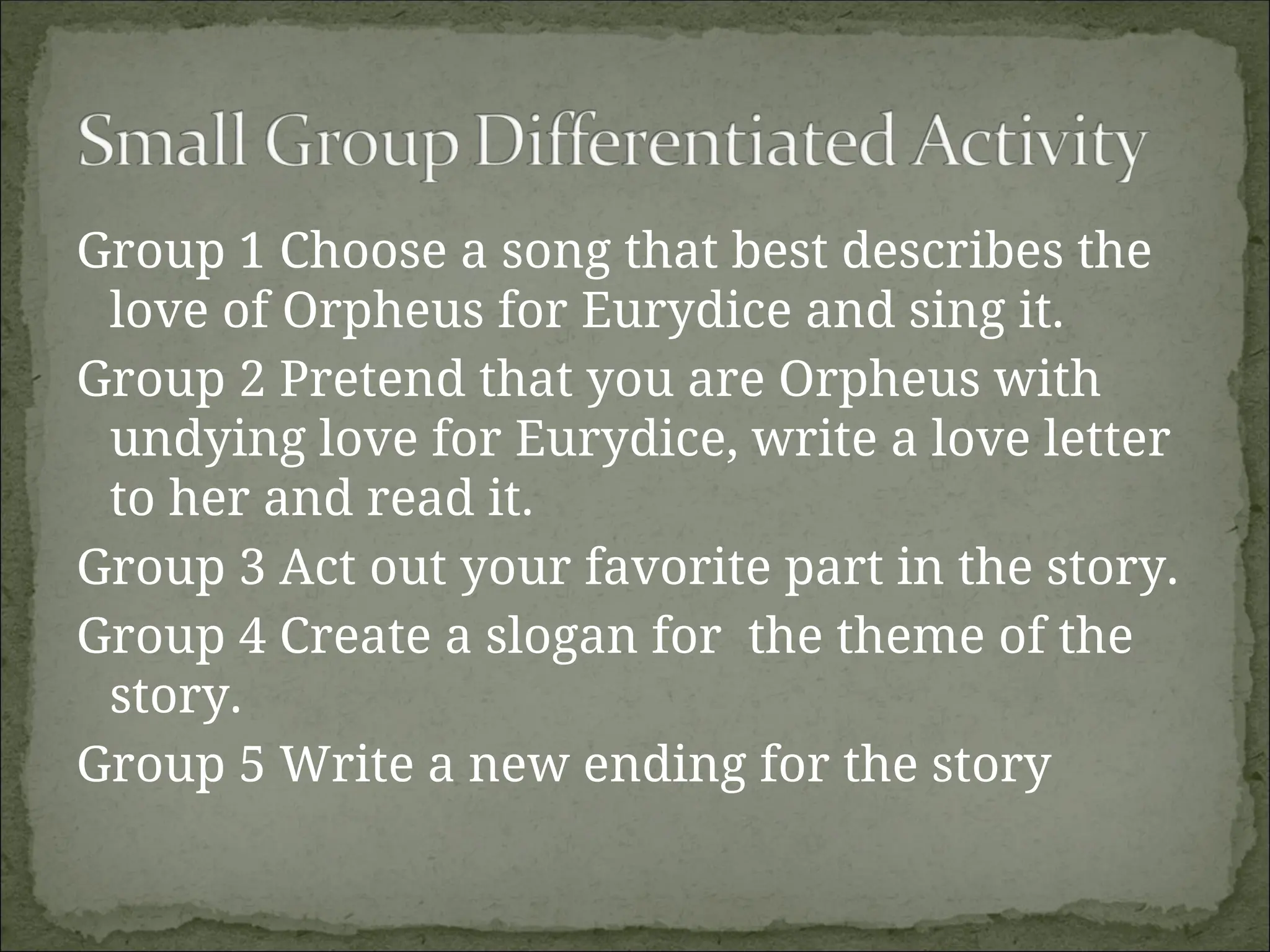 orpheusforinset-190123135533.ppt in English Mythology | PPT