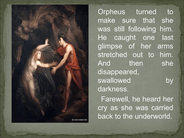orpheusforinset-190123135533.ppt in English Mythology | PPT