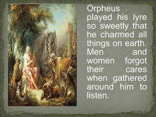 Orpheus STORY | PPT