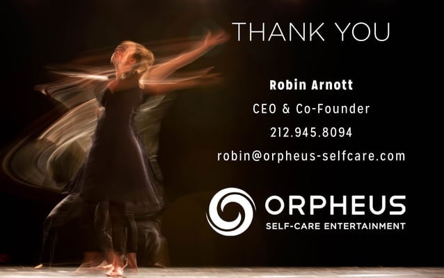 Robin Arnott. CEO at Orpheus Self-Care Entertainment. Pitch Fest | PPT