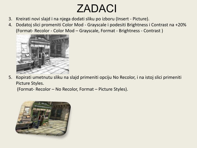 Power point vezba 1 | PPT