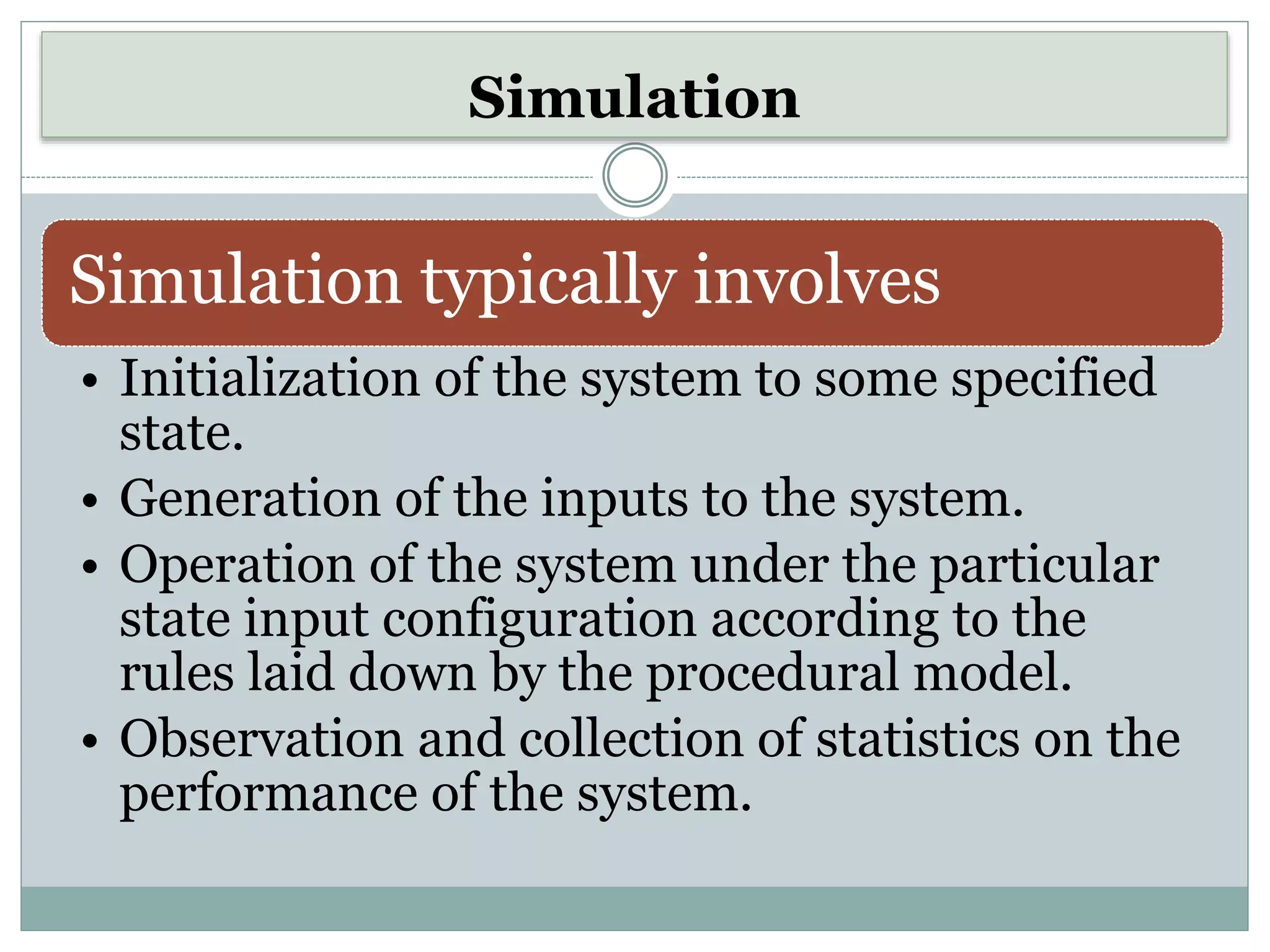OPERATION RESEARCH Simulation | PPTX
