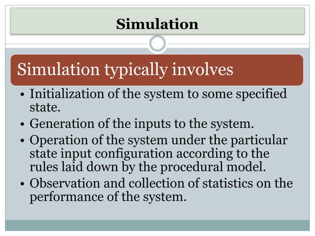 OPERATION RESEARCH Simulation | PPTX