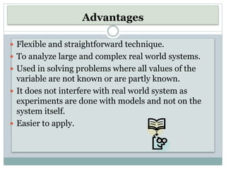 OPERATION RESEARCH Simulation | PPTX