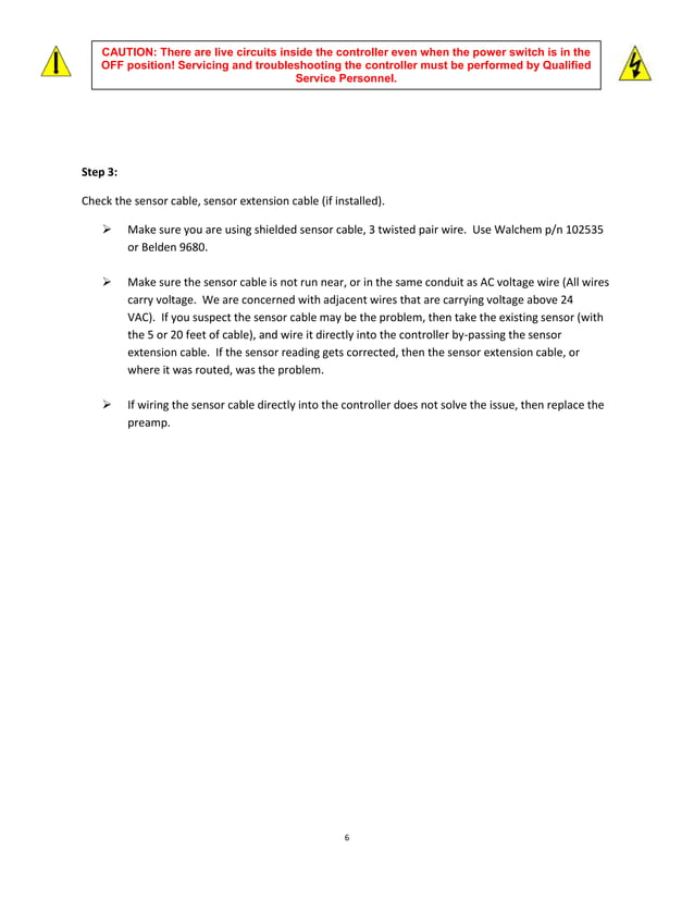 ORP Sensor Troubleshooting Guide | PDF