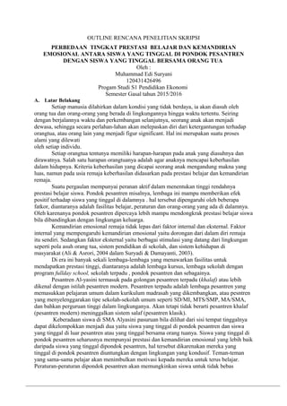 Orps & urps (edi) | DOC