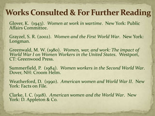 A Lesson in Analyzing Photographs: American Women at Work in the World ...