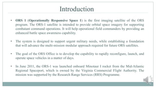 Ors 1 reconnaissance satellite,usa - among nation's 25 most important ...
