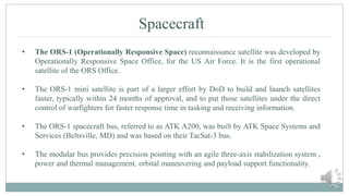 Ors 1 reconnaissance satellite,usa - among nation's 25 most important ...