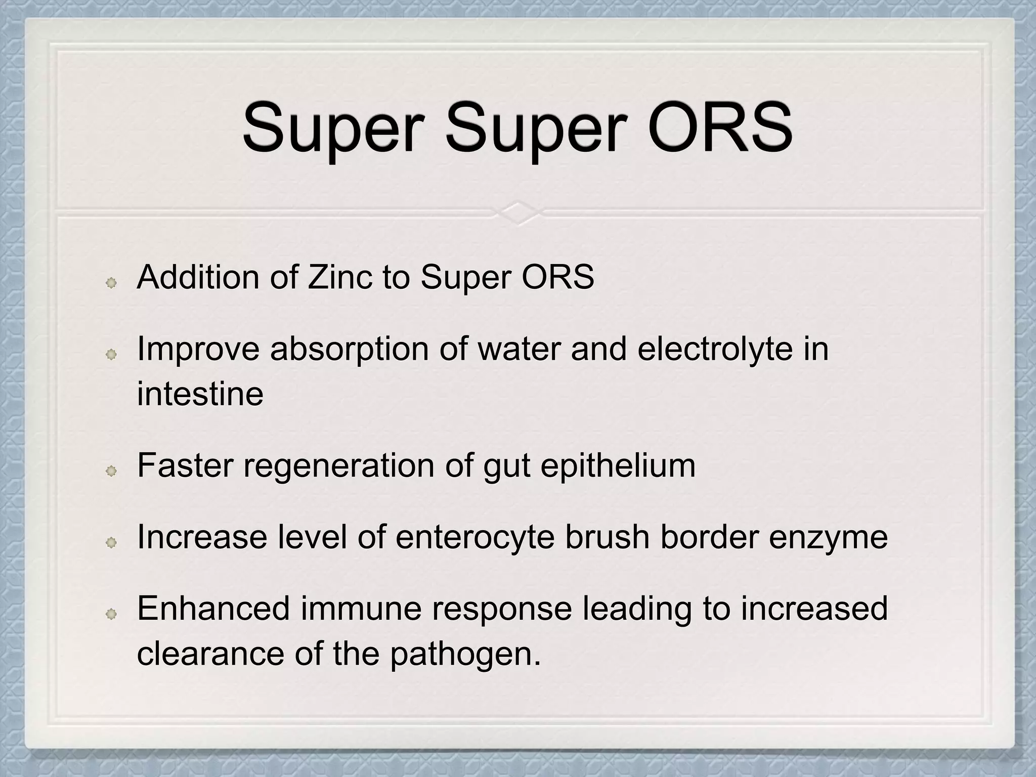 Oral Rehydration salt | PPTX