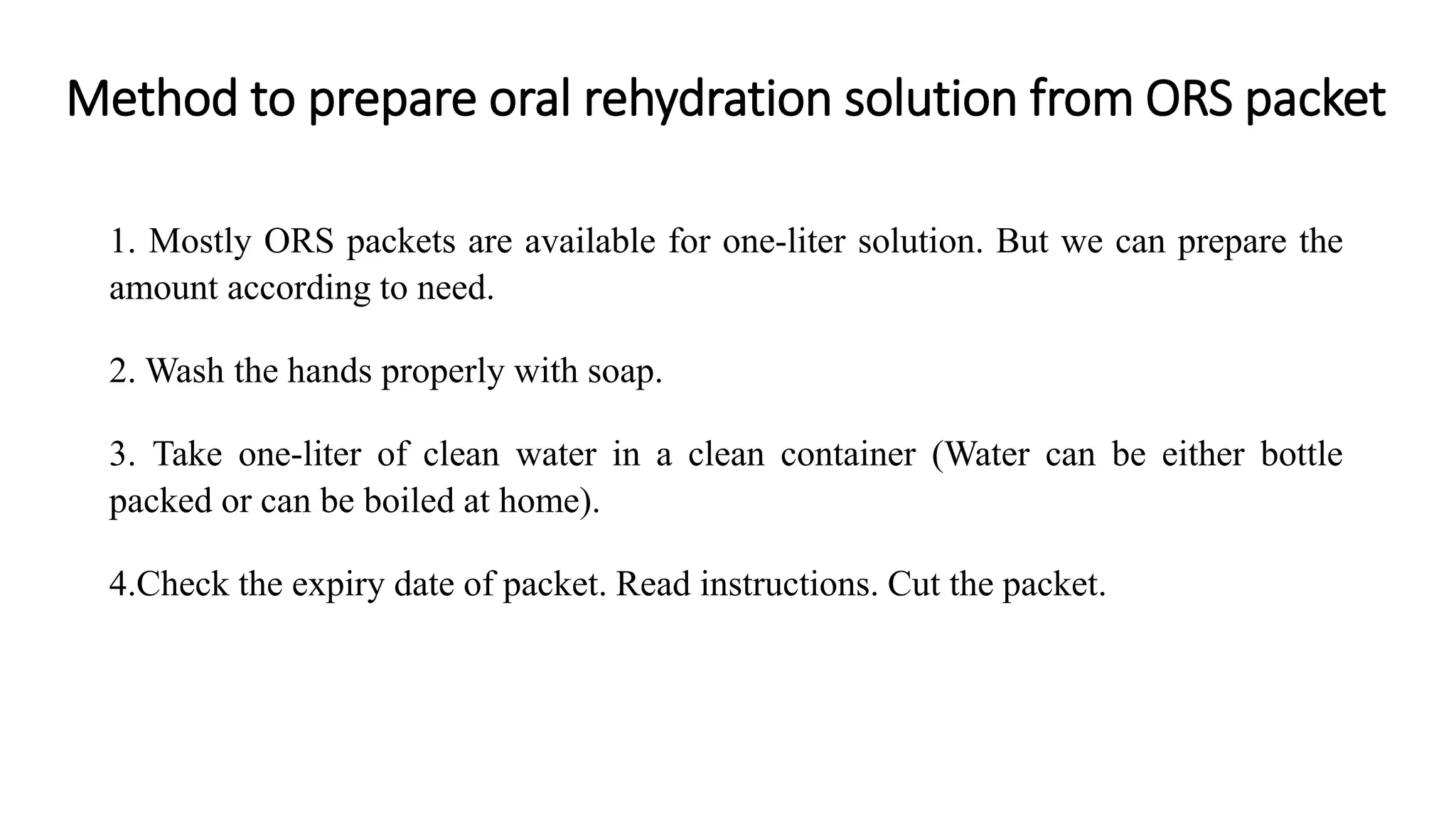 Ors mbbs class | PPTX