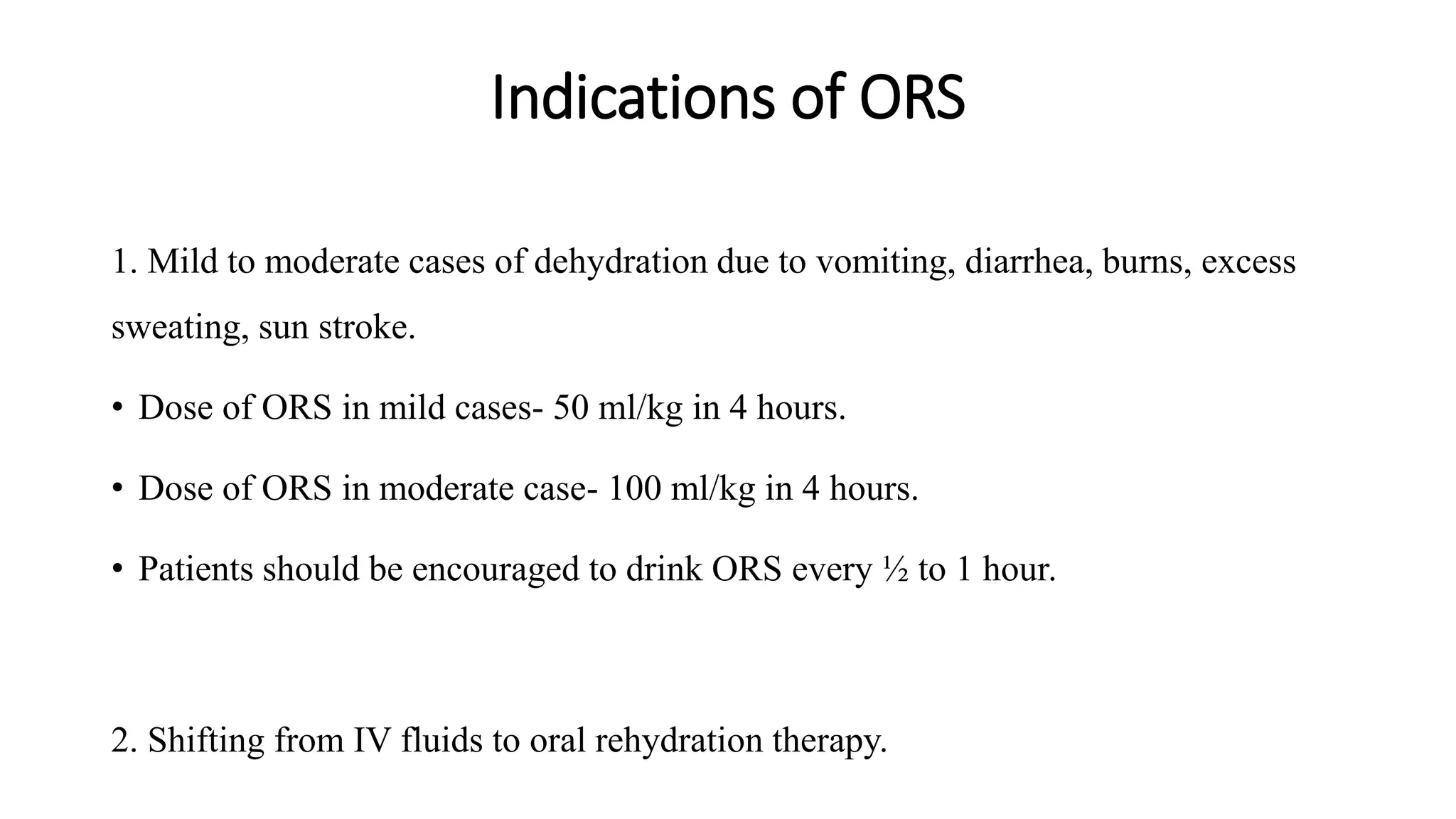 Ors mbbs class | PPTX