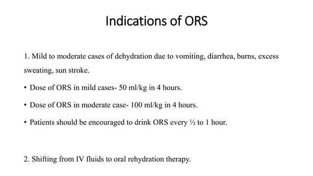 Ors mbbs class | PPTX