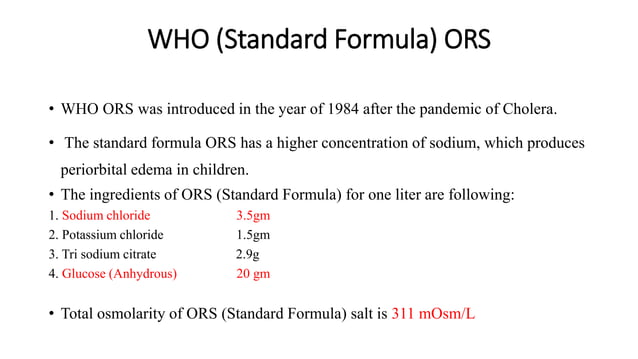 Ors mbbs class | PPTX