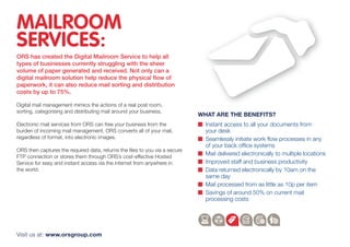 ORS Group - Services Overview | PDF