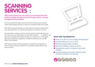 ORS Group - Services Overview | PDF