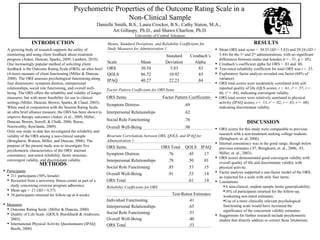 ORS in non-clinical sample | PPT