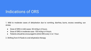 ORS Powder | PPT