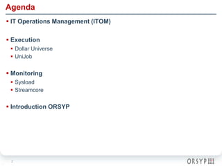 Orsyp presentation bnl_2013_def | PPT