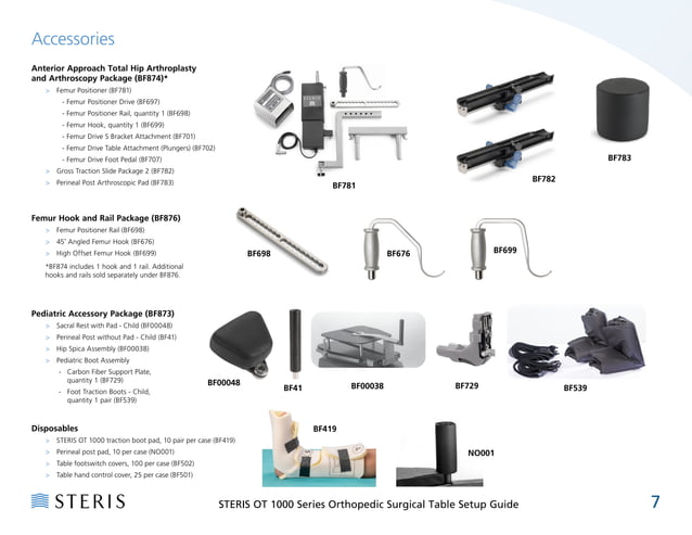 orthopaedic table-ORT1000 set up guide.pdf