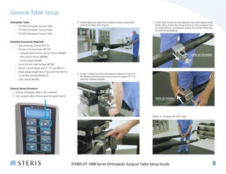 orthopaedic table-ORT1000 set up guide.pdf