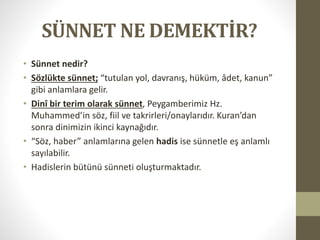 Ortaokul peygamber yasantisi sunnet | PPTX