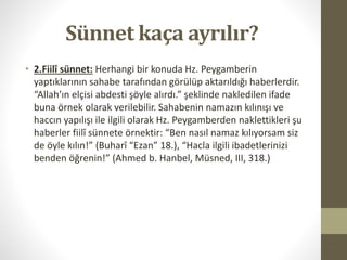 Ortaokul peygamber yasantisi sunnet | PPTX