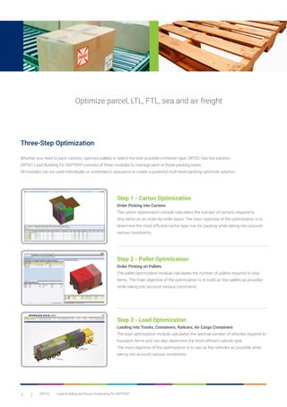 ORTEC SAP Solutions | PDF