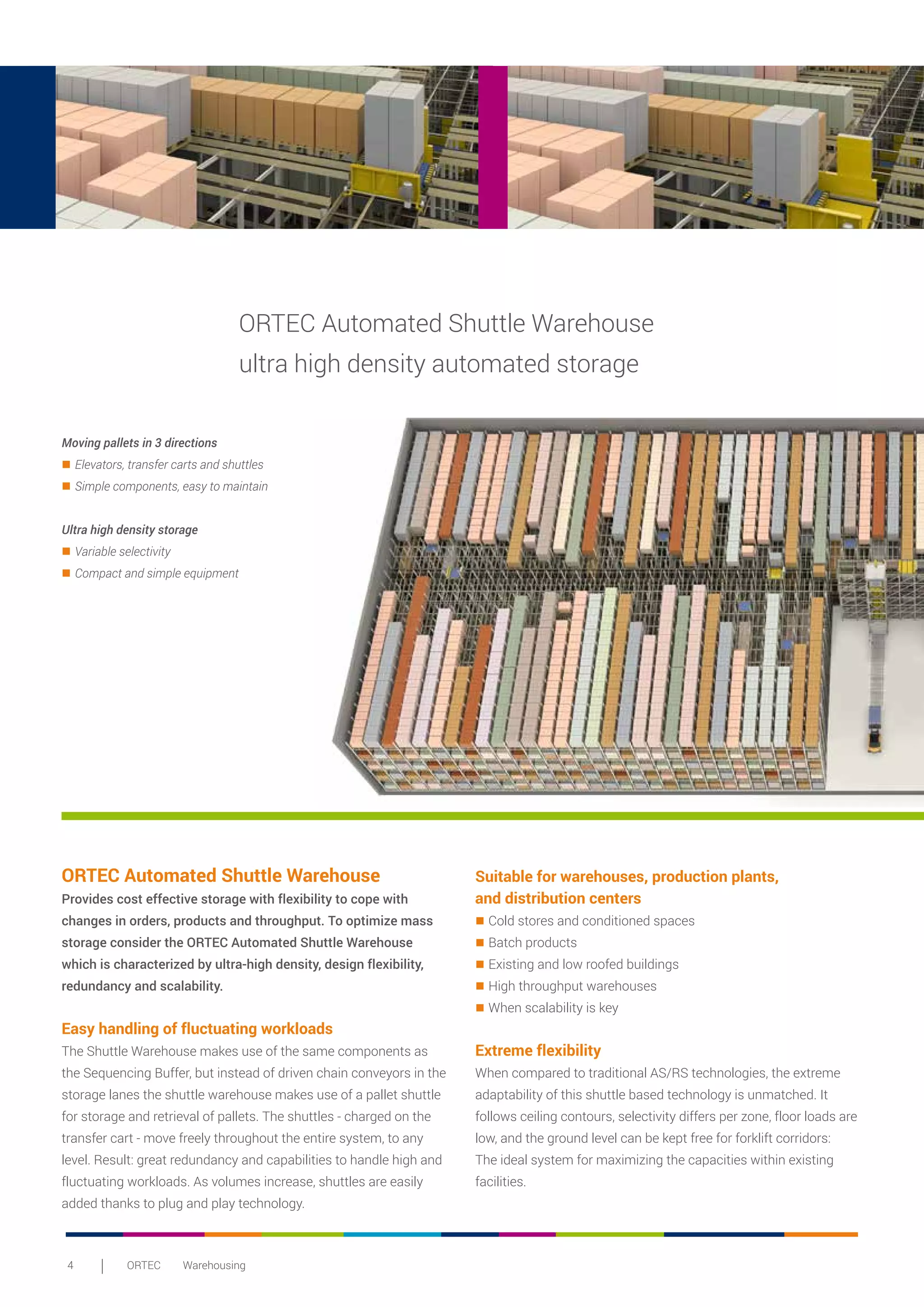 ORTEC Warehousing Brochure | PDF